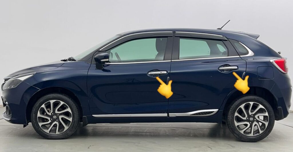 Baleno handle cover chrome available in CN LEAGUE